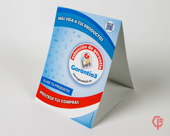 Displays Con Pie Encolado - Ferpala